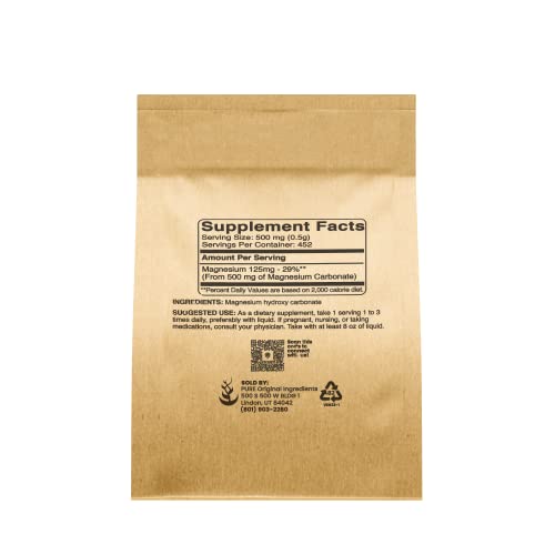 magnesium carbonate for muscle support