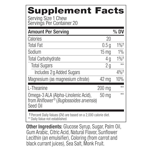 magnesium chews for relaxation
