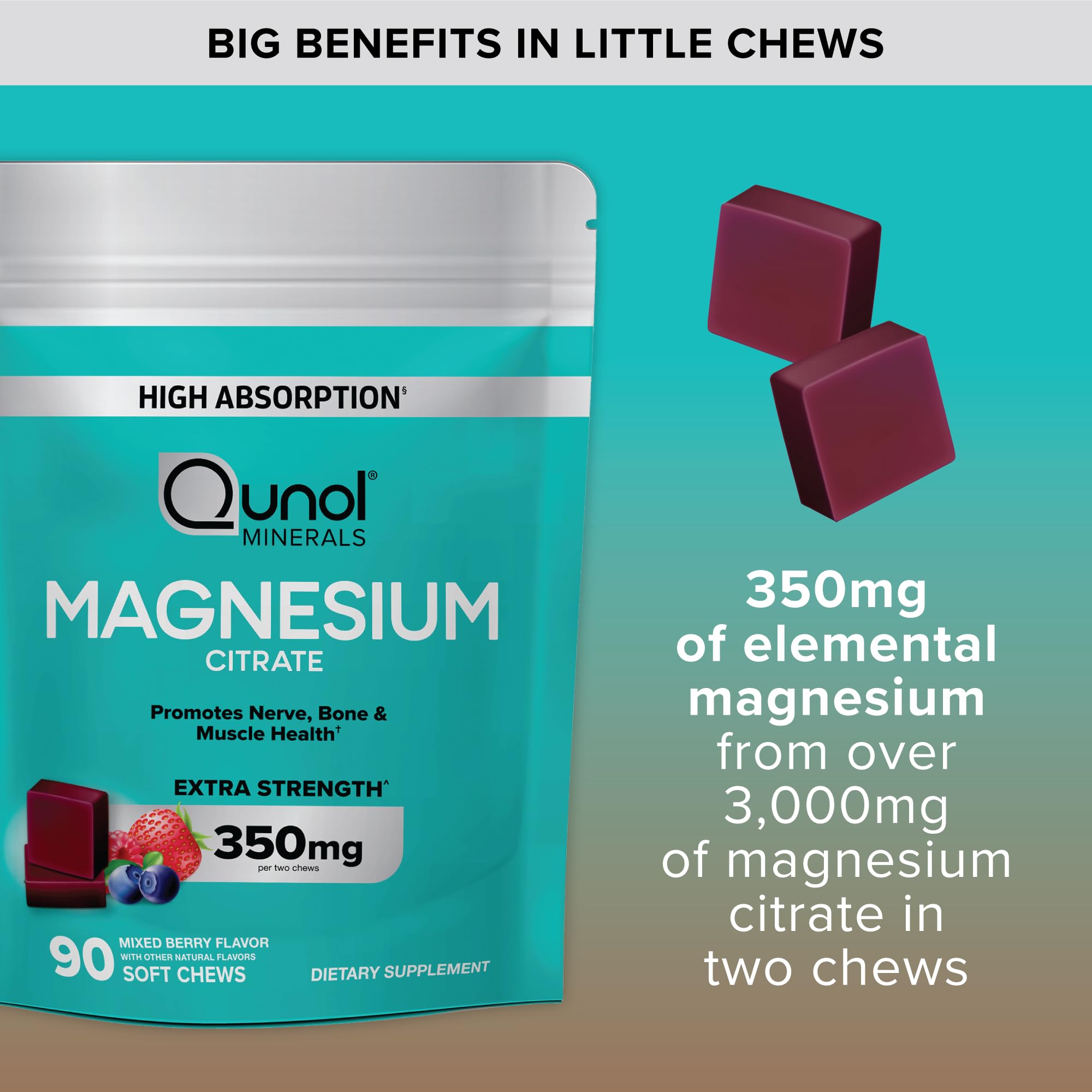 magnesium chews to support vitality