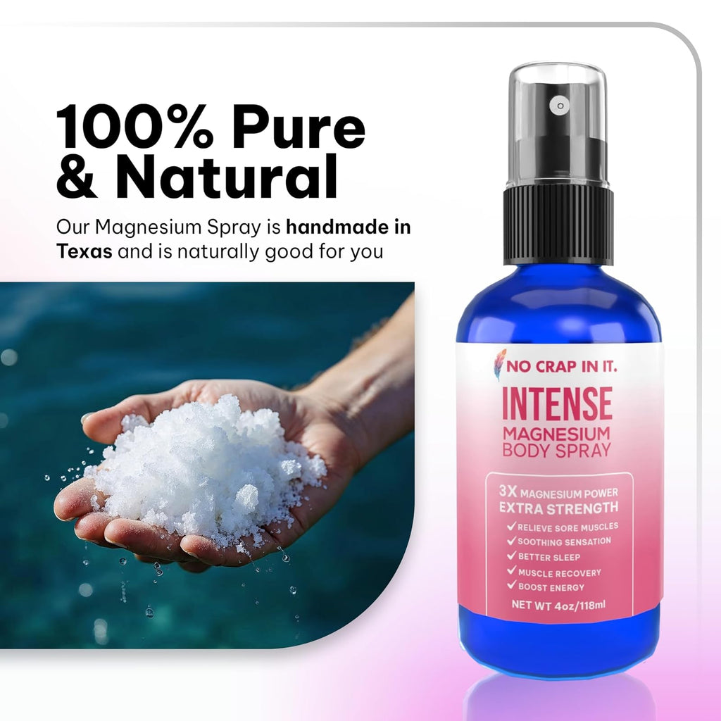 Magnesium chloride spray for skin health
