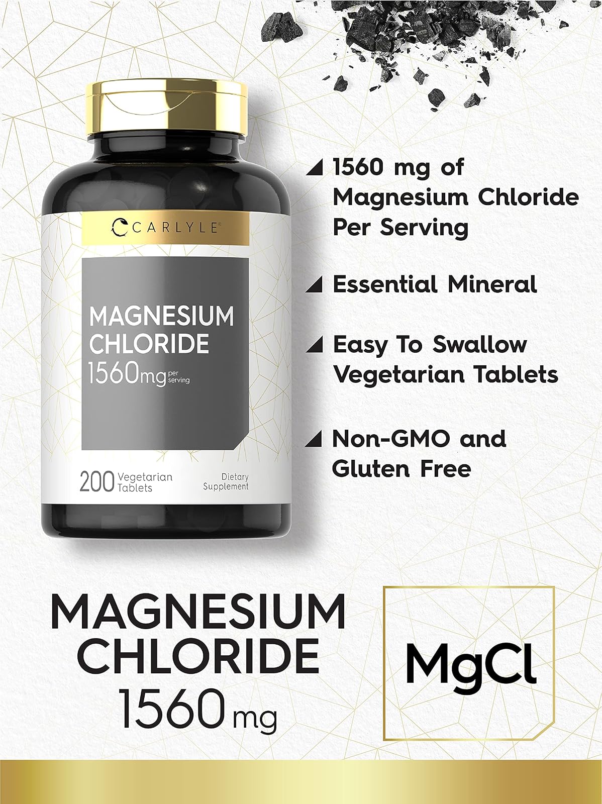Magnesium chloride supplement for better sleep