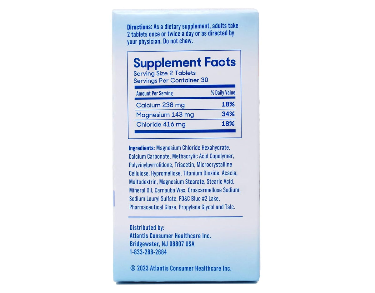 Magnesium chloride with calcium benefits