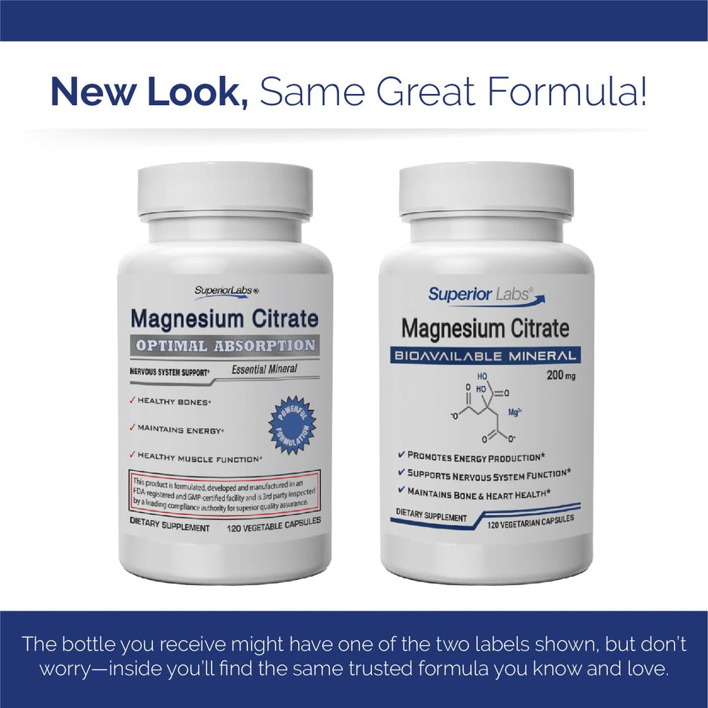 magnesium citrate 120 capsules for convenience