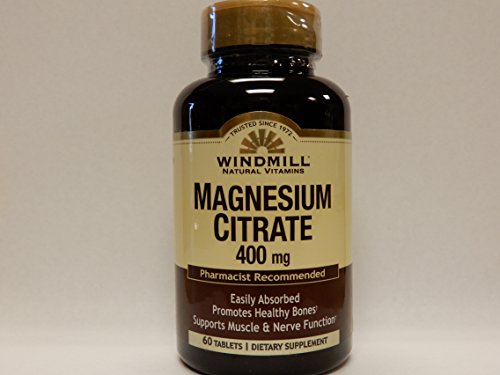 Magnesium Citrate 400 mg tablets for relaxation