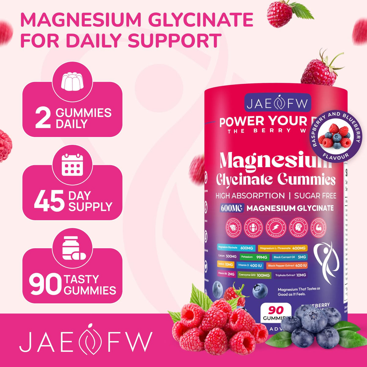 Magnesium citrate alternative in gummy form