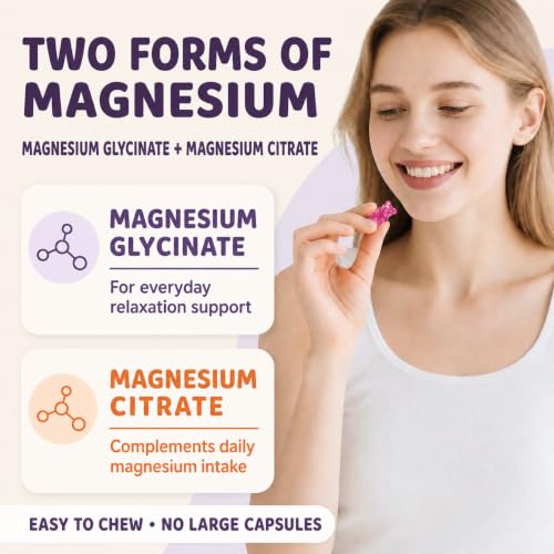 Magnesium citrate and glycinate blend benefits