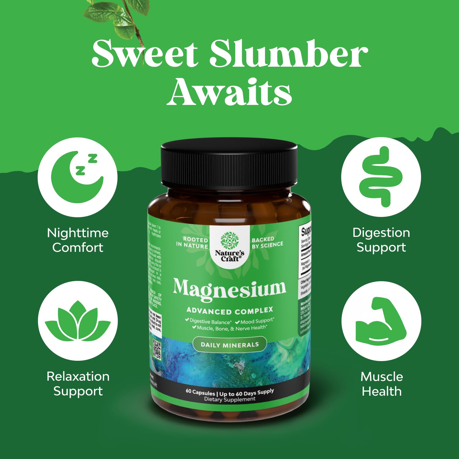 magnesium citrate and oxide capsules