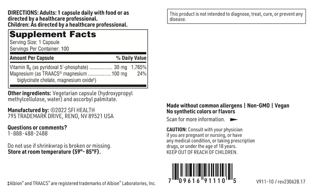 Magnesium citrate capsules for daily wellness