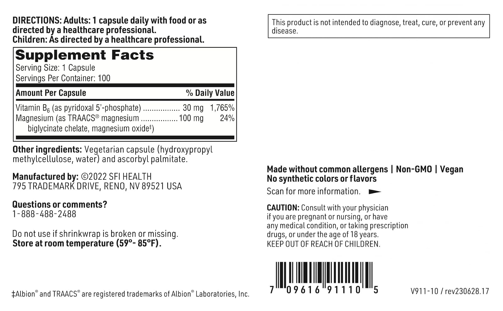Magnesium citrate capsules for daily wellness