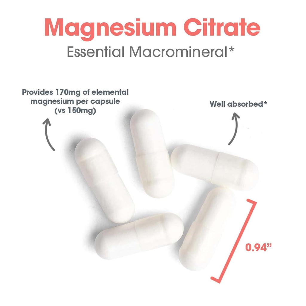 magnesium citrate capsules for digestive health