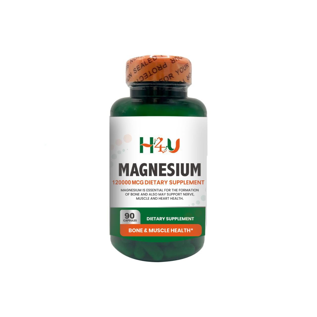 Magnesium citrate capsules for muscle support