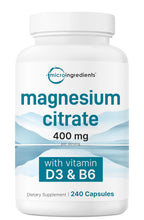 magnesium citrate capsules for relaxation