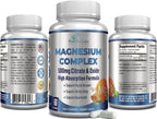 Magnesium citrate complex for muscle relaxation
