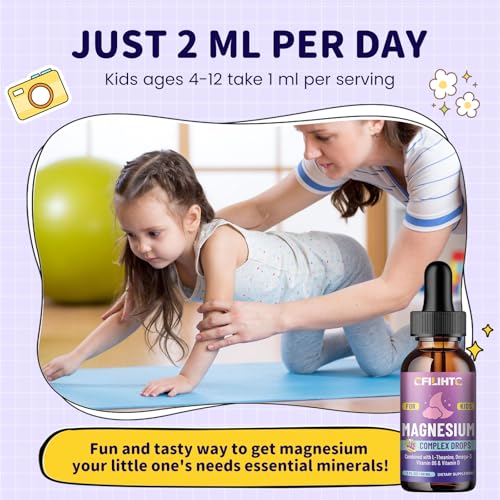 Magnesium citrate drops for kids