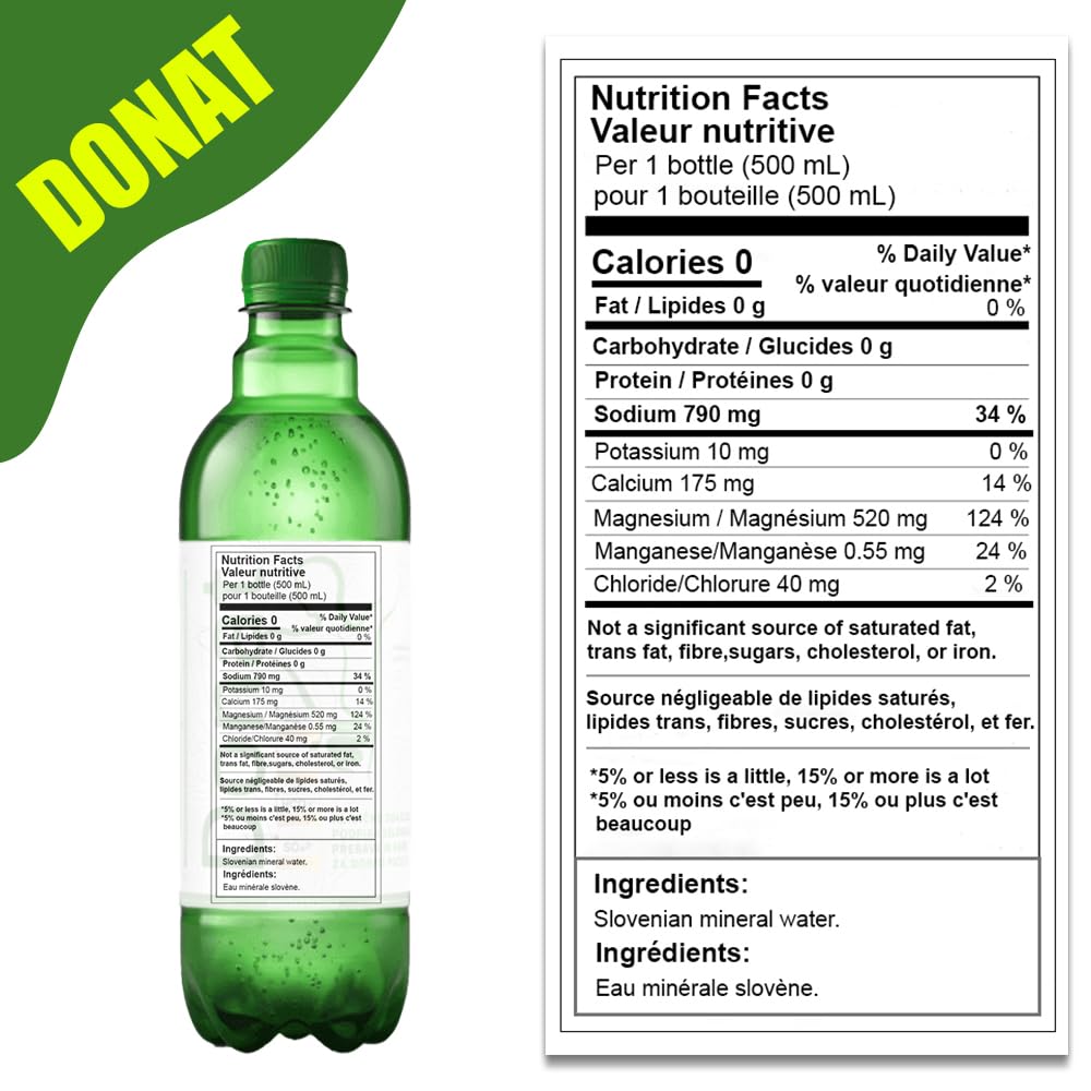 magnesium citrate enriched mineral drink