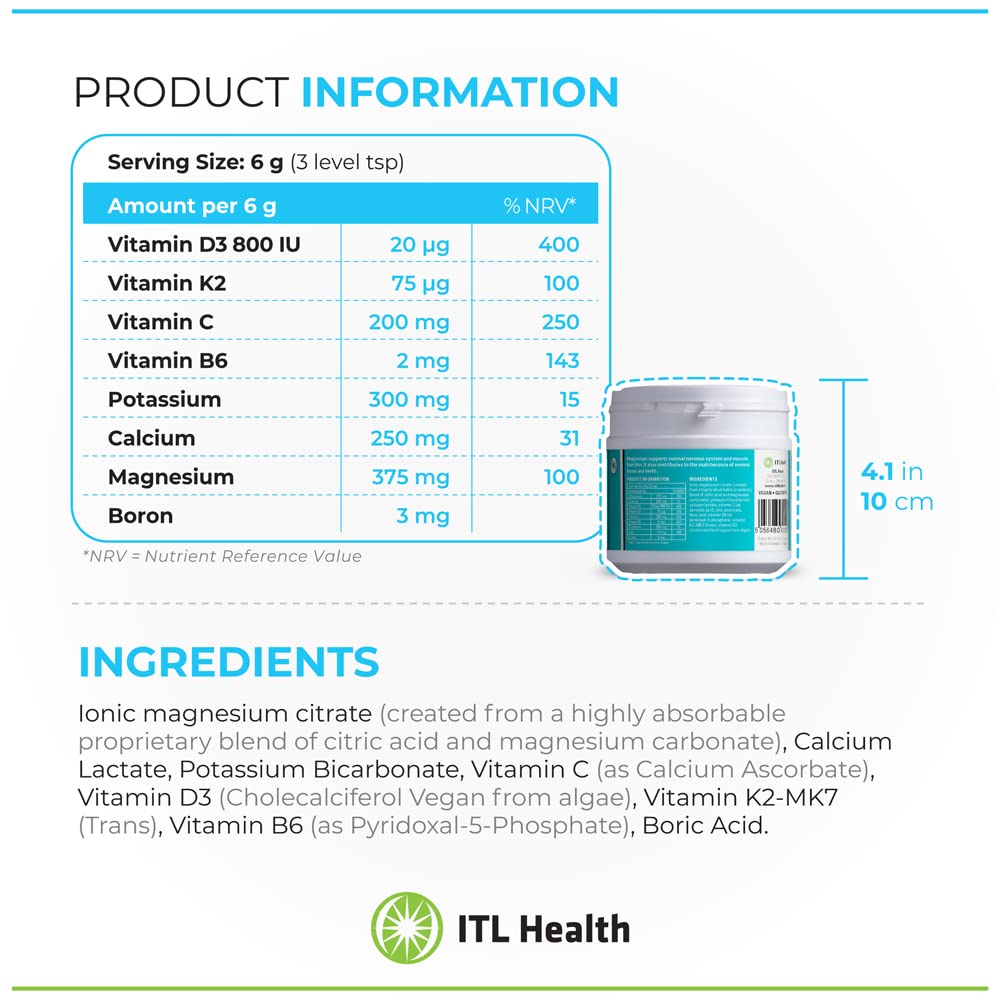 magnesium citrate for better absorption