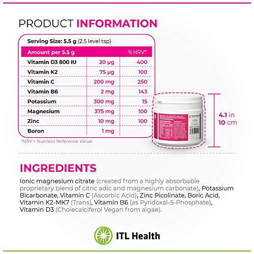 Magnesium citrate for better absorption