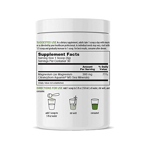 Magnesium citrate for better sleep support