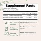 Magnesium citrate for better sleep support