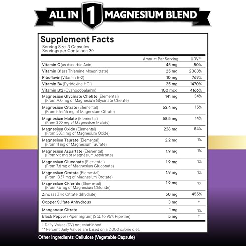 magnesium citrate for better sleep