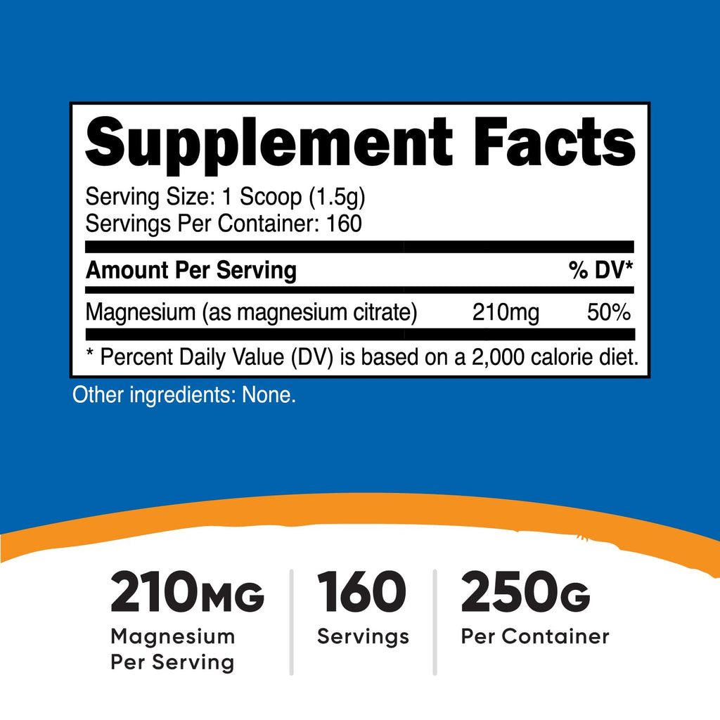 magnesium citrate for better sleep