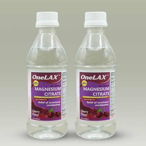 magnesium citrate for constipation relief