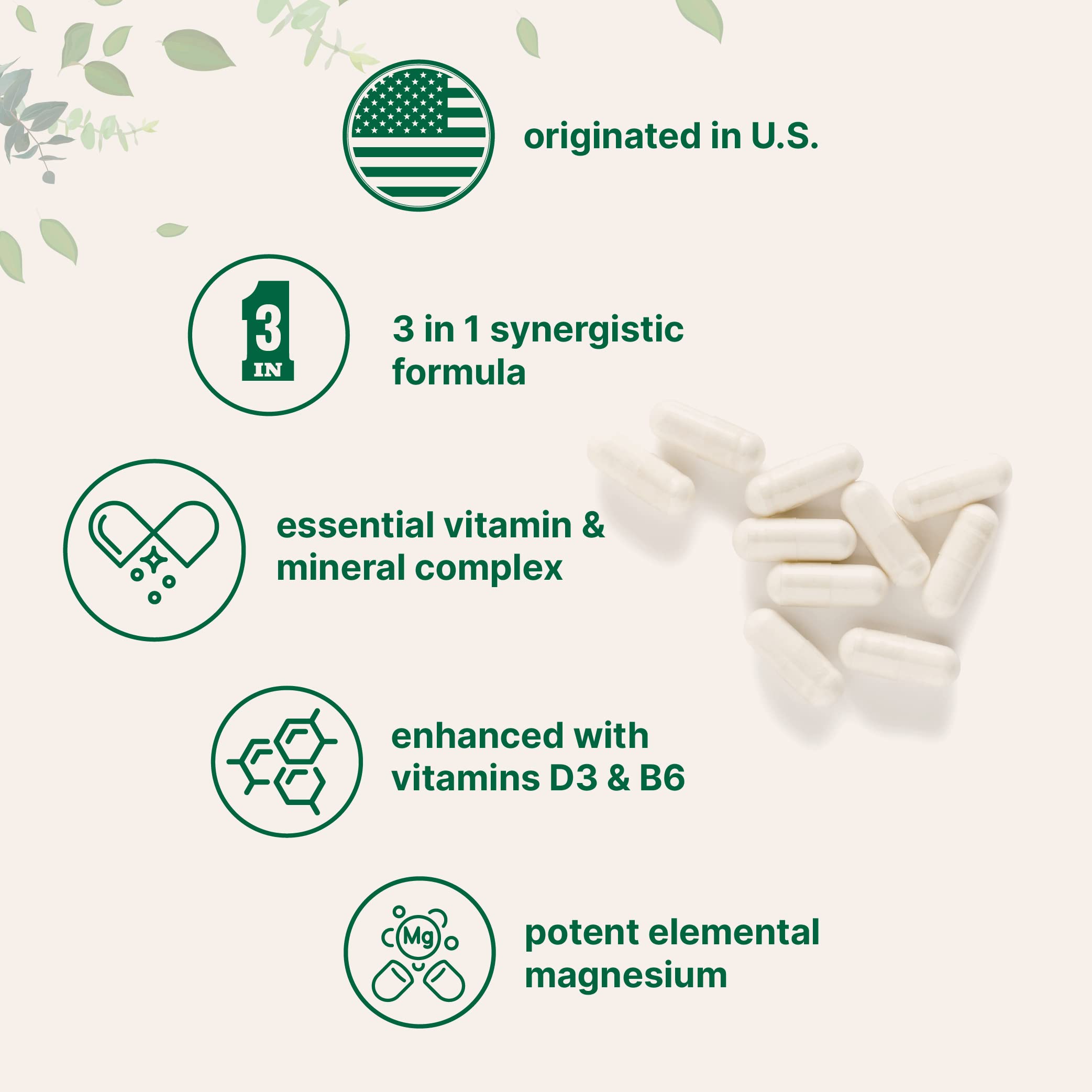 Magnesium citrate for daily energy