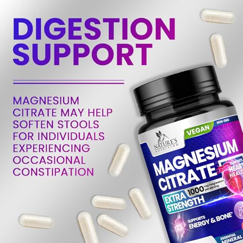Magnesium citrate for daily energy