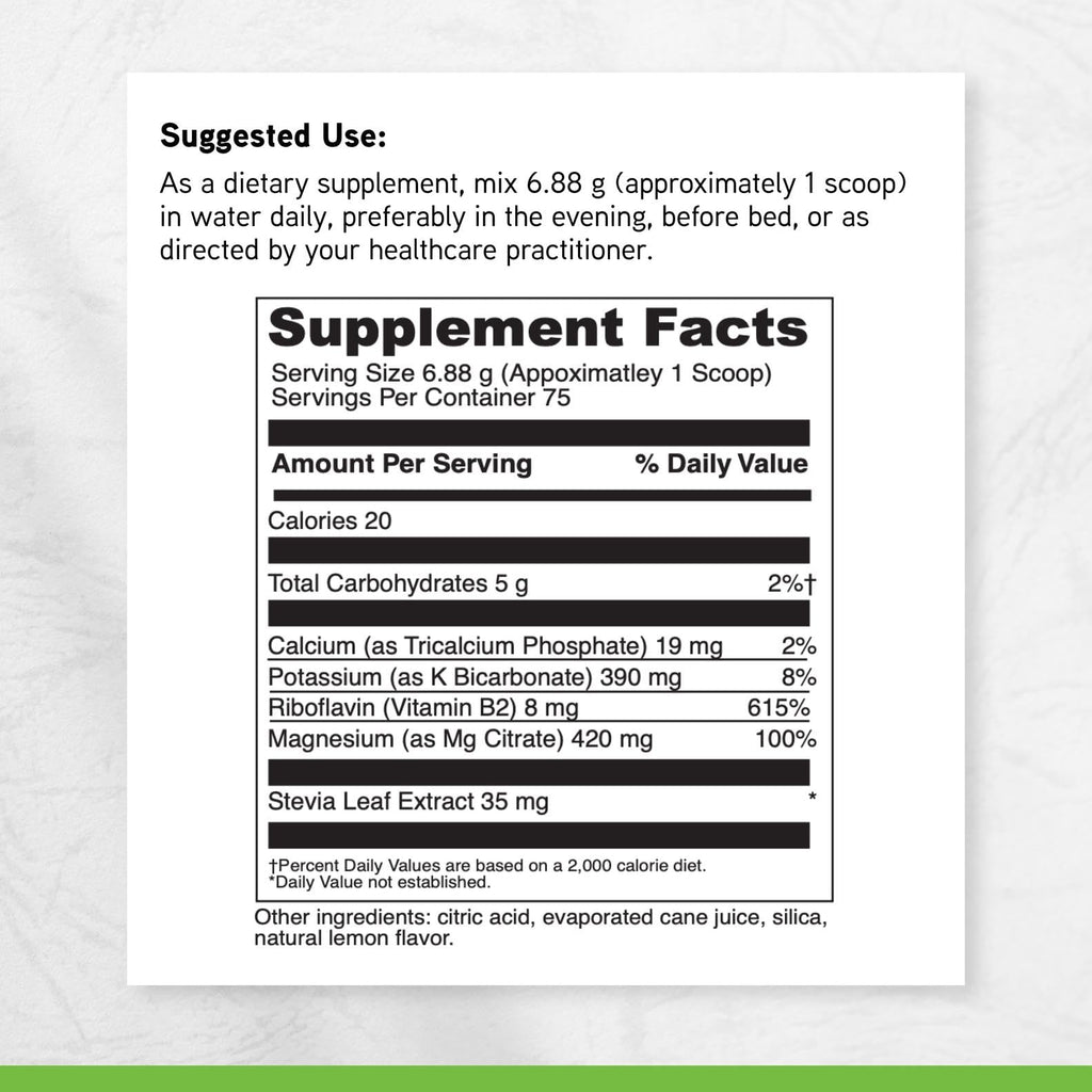 magnesium citrate for daily vitality