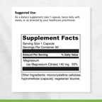 magnesium citrate for daily wellness