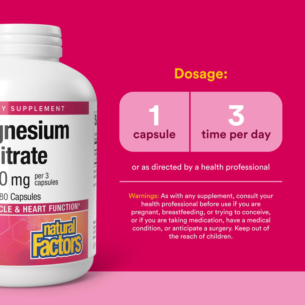 magnesium citrate for daily wellness