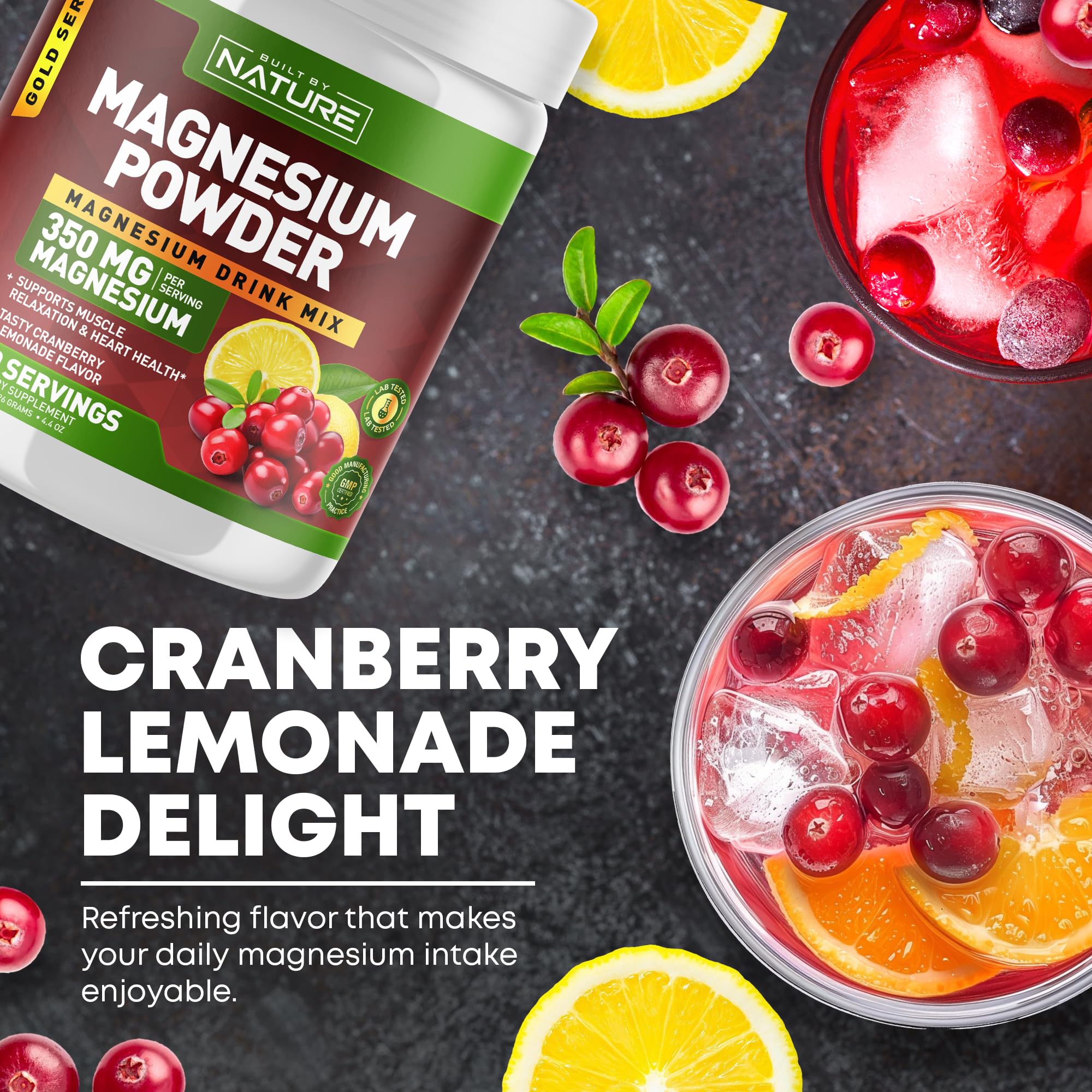 Magnesium citrate for daily wellness