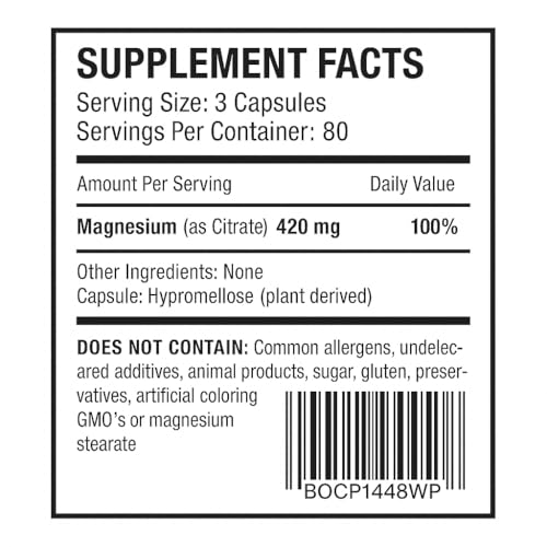 magnesium citrate for digestive health