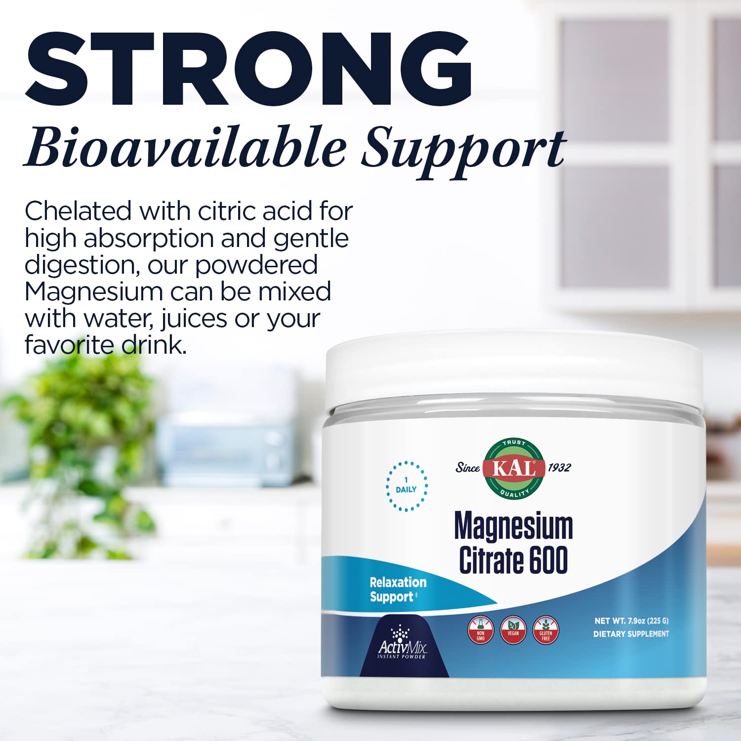 magnesium citrate for digestive support