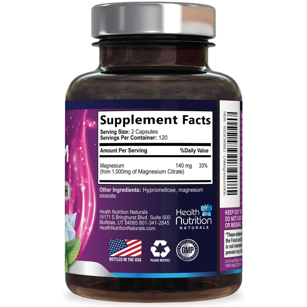 magnesium citrate for digestive support