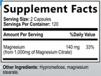 magnesium citrate for digestive support