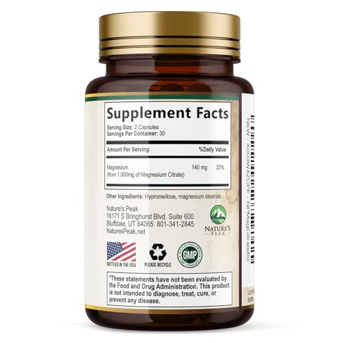 magnesium citrate for energy support