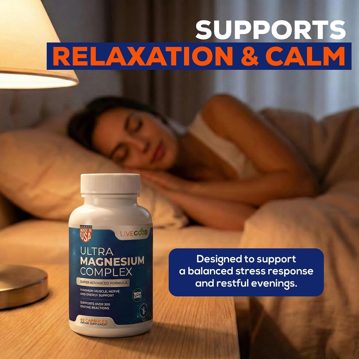 Magnesium citrate for improved energy