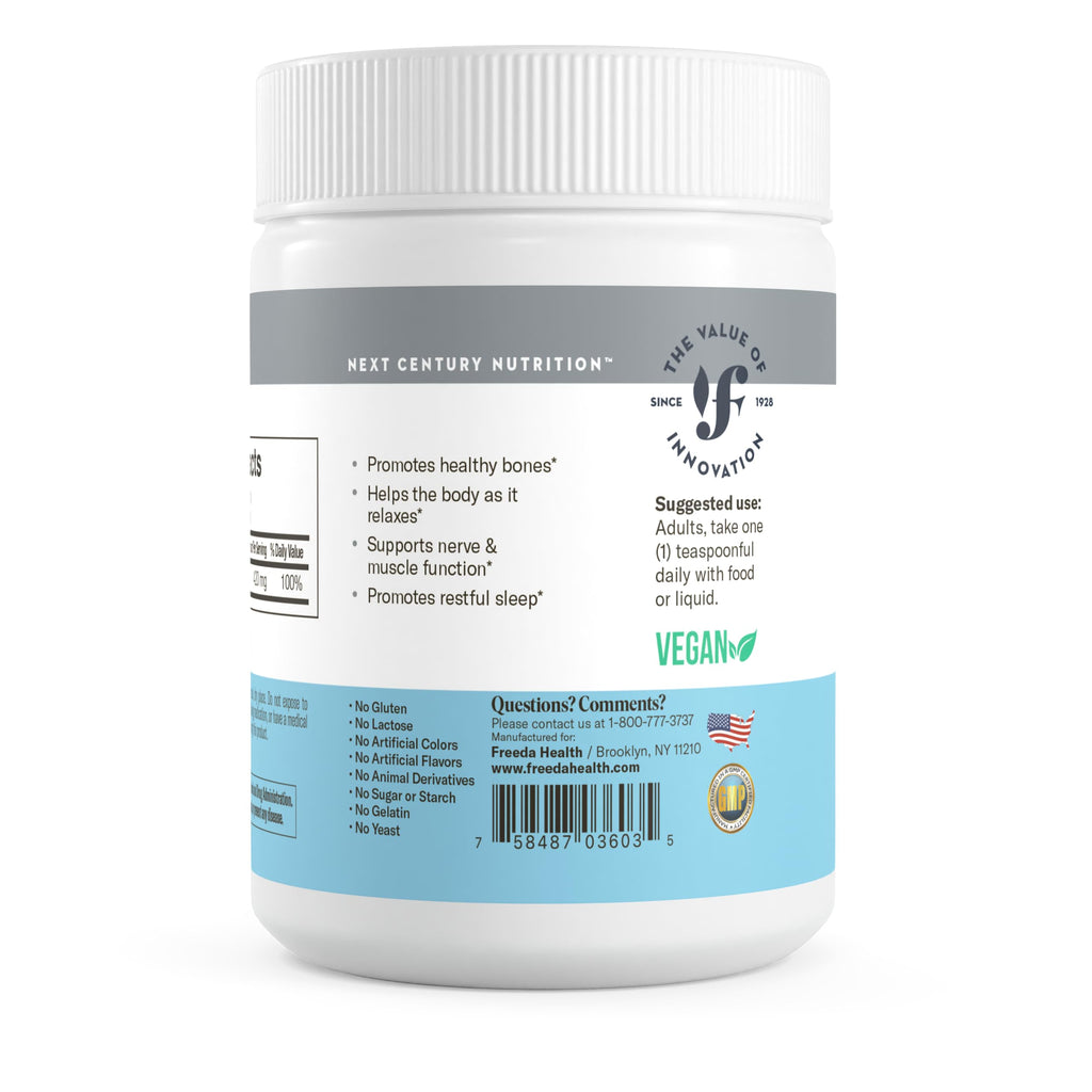 magnesium citrate for improved recovery