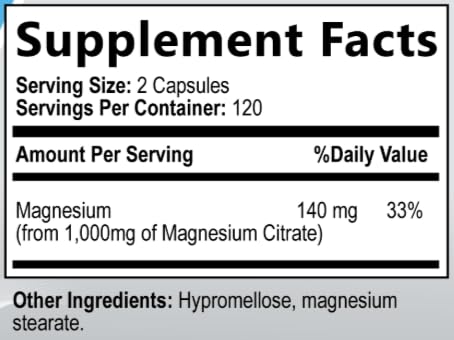 Magnesium citrate for muscle recovery