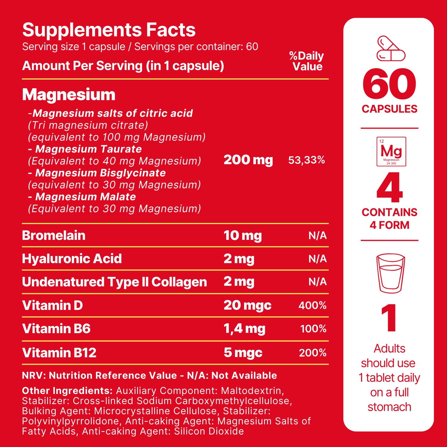 Magnesium citrate for muscle recovery