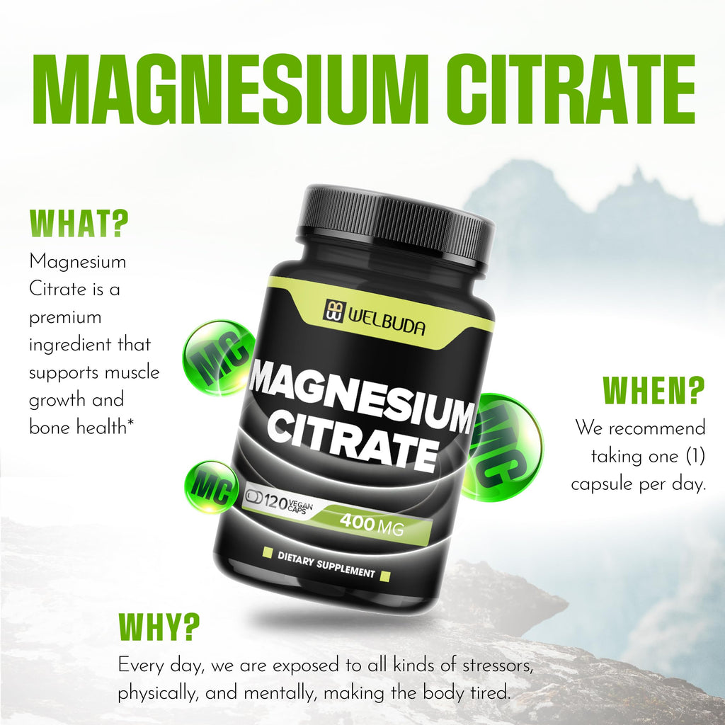 magnesium citrate for muscle recovery