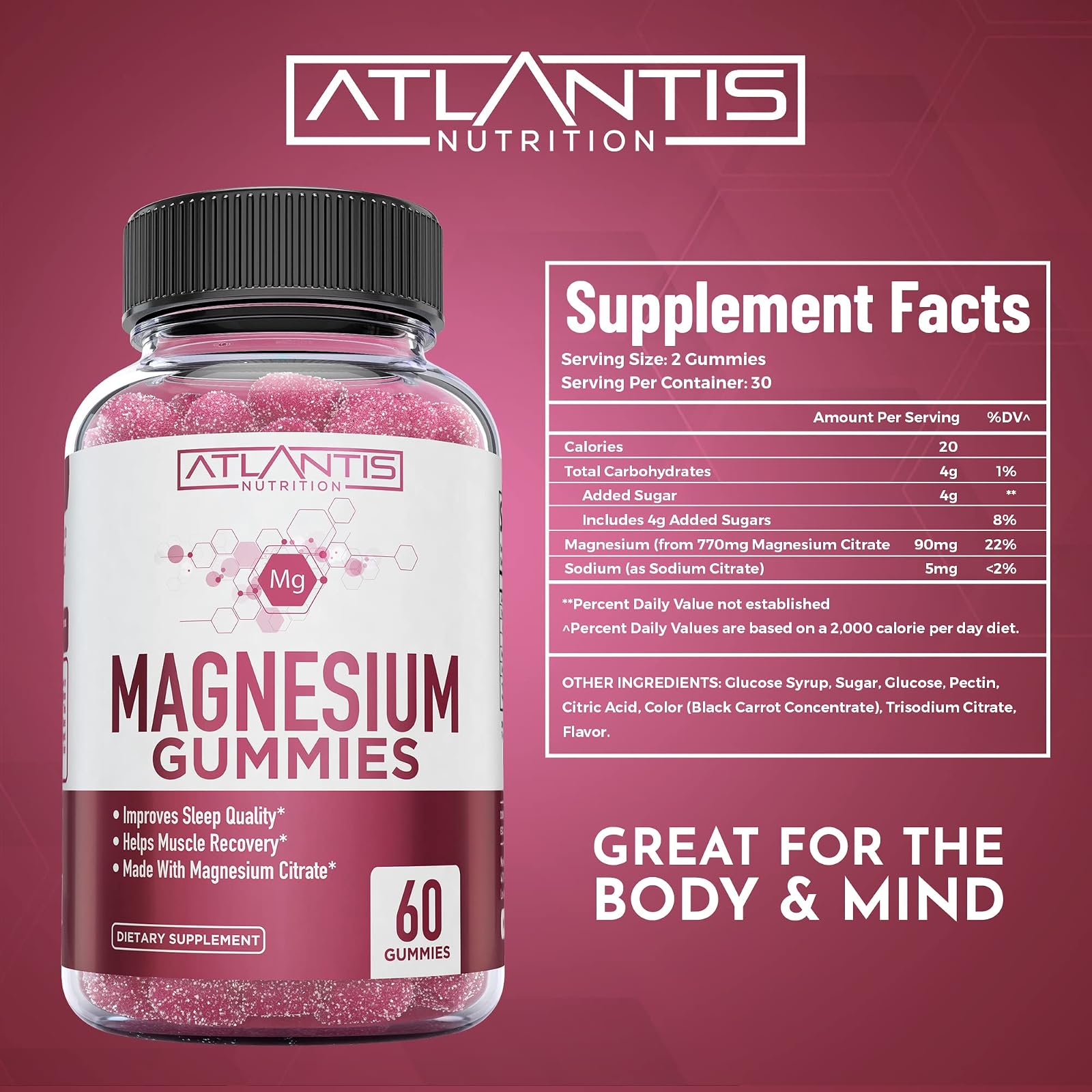 magnesium citrate for muscle recovery