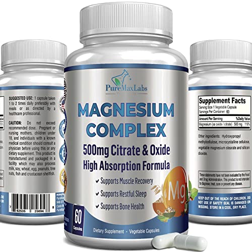 Magnesium citrate for muscle recovery