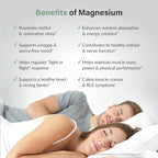 Magnesium citrate for muscle relaxation