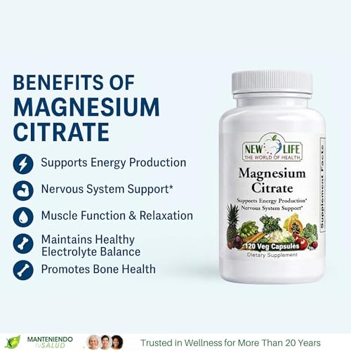 magnesium citrate for muscle relaxation