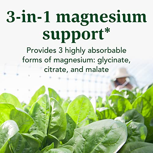 Magnesium citrate for muscle relaxation