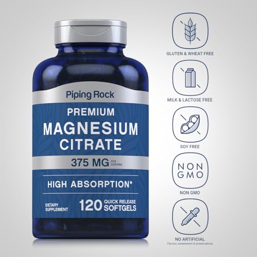 magnesium citrate for muscle relaxation