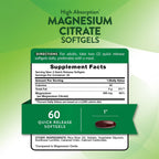 magnesium citrate for muscle relaxation
