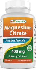 magnesium citrate for muscle relaxation